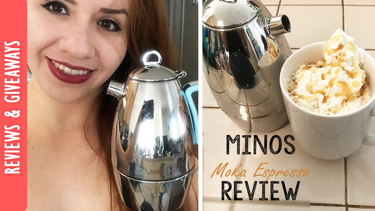 Minos Moka Espresso Coffee Maker Review + Caramel Moka Espresso Recipe ...