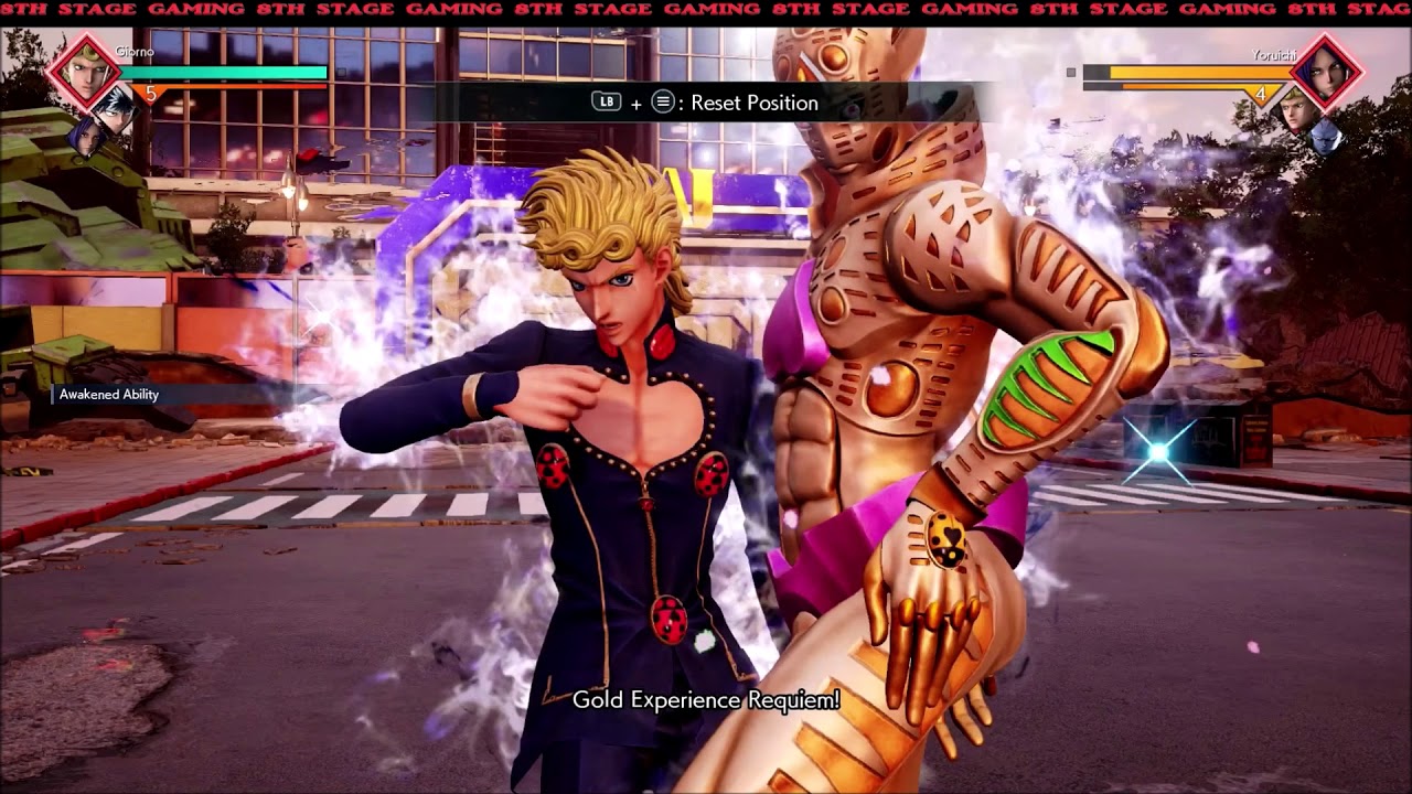Jump Force Giorno & Yoruichi Screenshots - YouTube