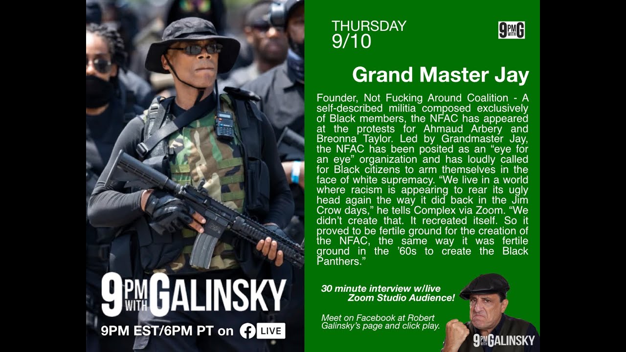 9pm With Galinsky featuring Grand Master Jay Episode #42 - YouTube