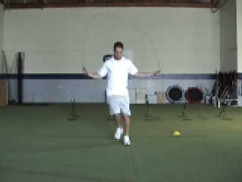 Jump Rope Single Leg Lateral Hop - YouTube