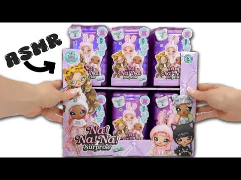 ASMR | NA NA NA Surprise Dolls Minis Series 3 FULL BOX Opening