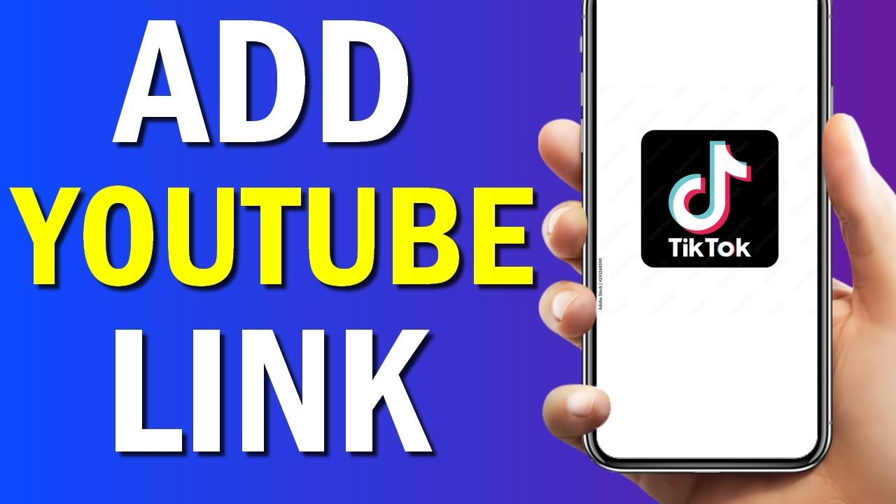 How To Add Youtube Link To Your Tiktok App 2022 YouTube How To Add Youtube Link To Your Tiktok App 2022 YouTube