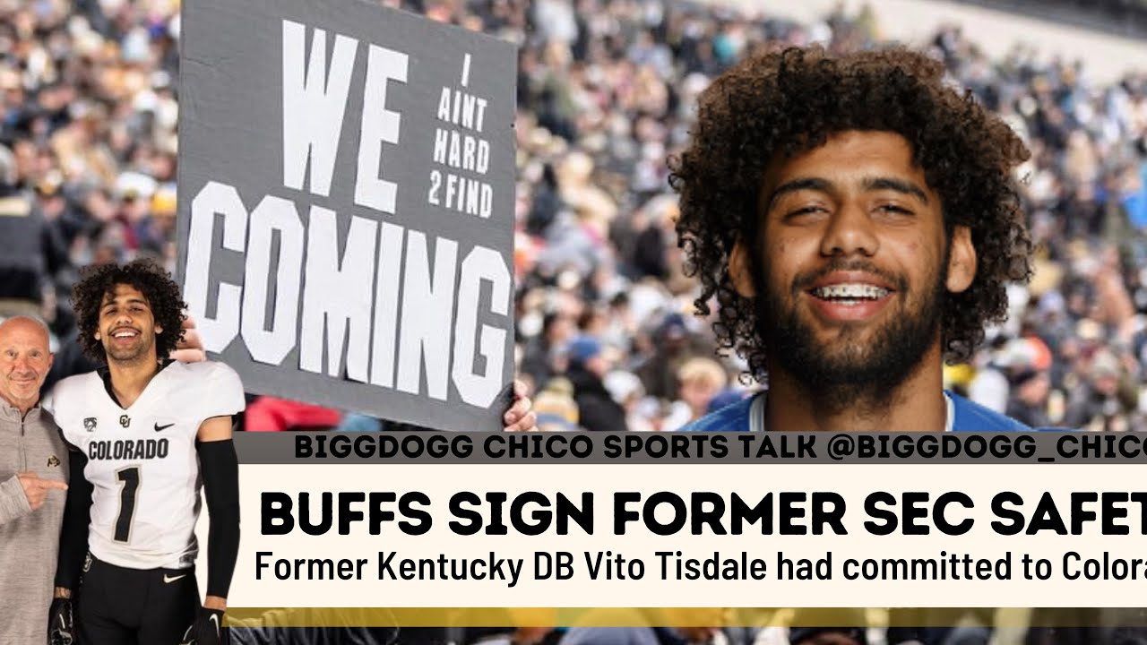 COACH PRIME COLORADO BUFFS ADD ANOTHER SEC SAFETY: VITO TISDALE - YouTube