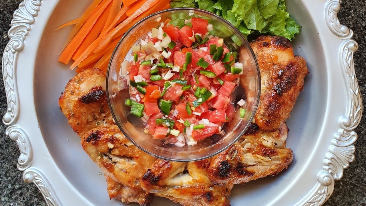 THE BEST CHICKEN WINGS | Malawian Food | Recipe Video - YouTube