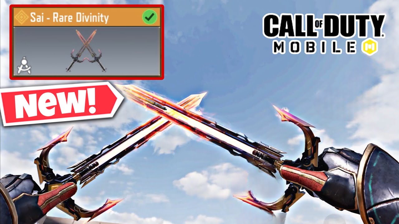 Trải nghiệm vũ khí cận chiến mới: Sai - Rare Divinity | Hòn CODM - YouTube