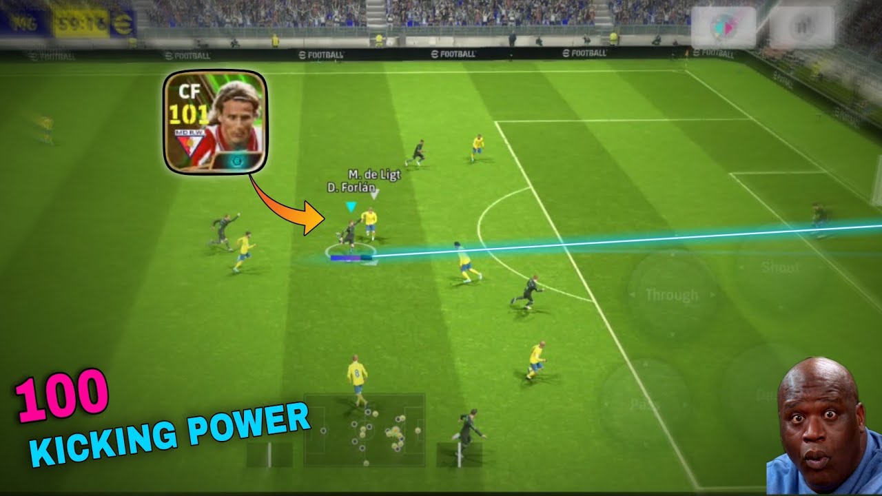 100 KICKING POWER 🥵 | Epic D. Forlan Review | Free Epic Spanish League ...