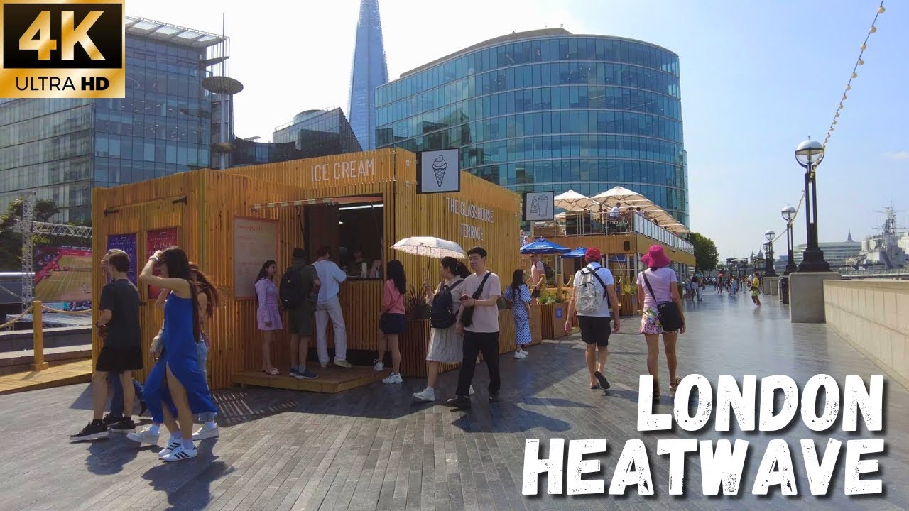 ☀️ HEATWAVE IN LONDON ☀️ | Tenperatures Hit 32°C As London Sizzles In ...