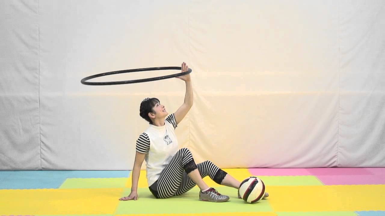 Football with Hoop - YouTube