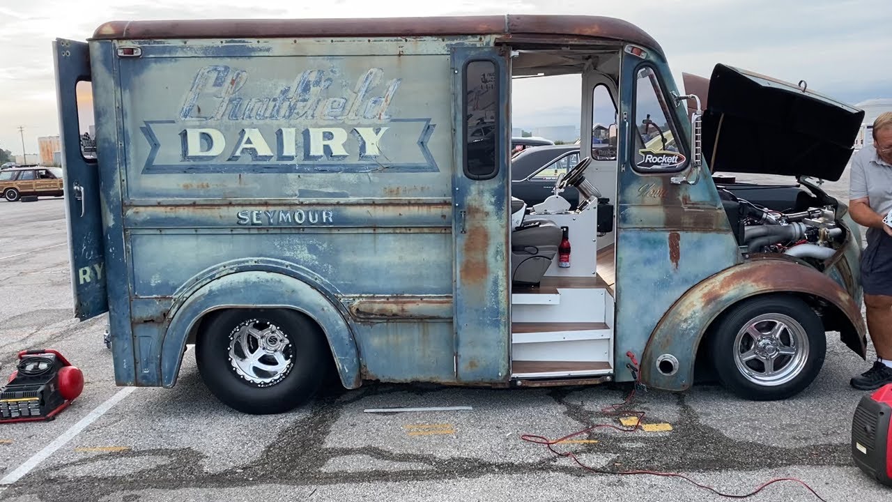 Twin Turbo 496ci Big Block Chevy Powered 1963 Divco Milk Truck - Hot ...