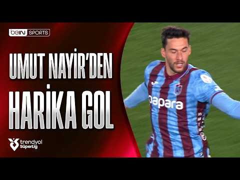 Umut Nayir'in Müthiş Golü | Trabzonspor - Göztepe | Trendyol Süper Lig