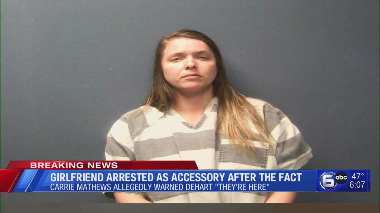 Girlfriend Arrested as Accessory After the Fact - YouTube