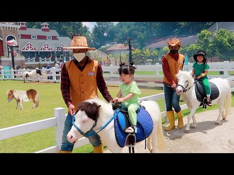 Naik Kuda Poni Mini Mungil | Wisata Naik Kuda di Puncak & Bermain Dengan Burung Macaw