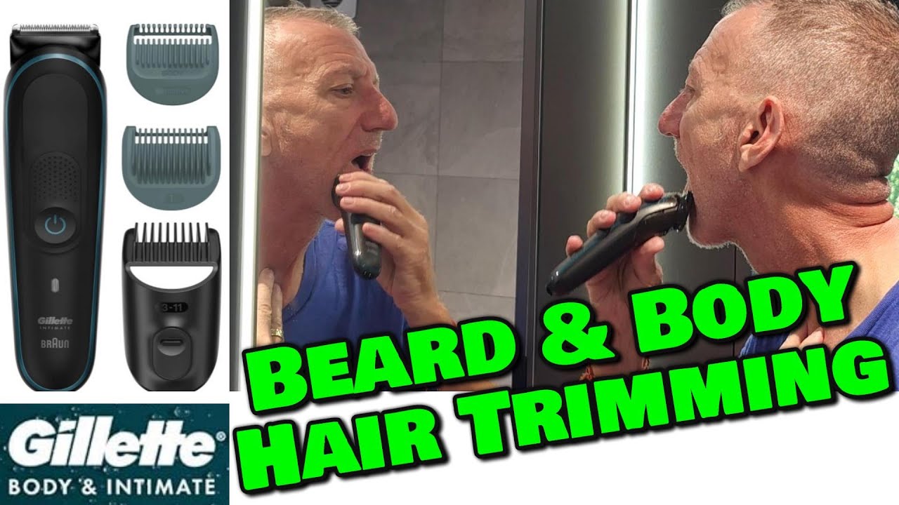 Gillette Intimate Trimmer - The Perfect Beard & Balls Trimmer? - YouTube