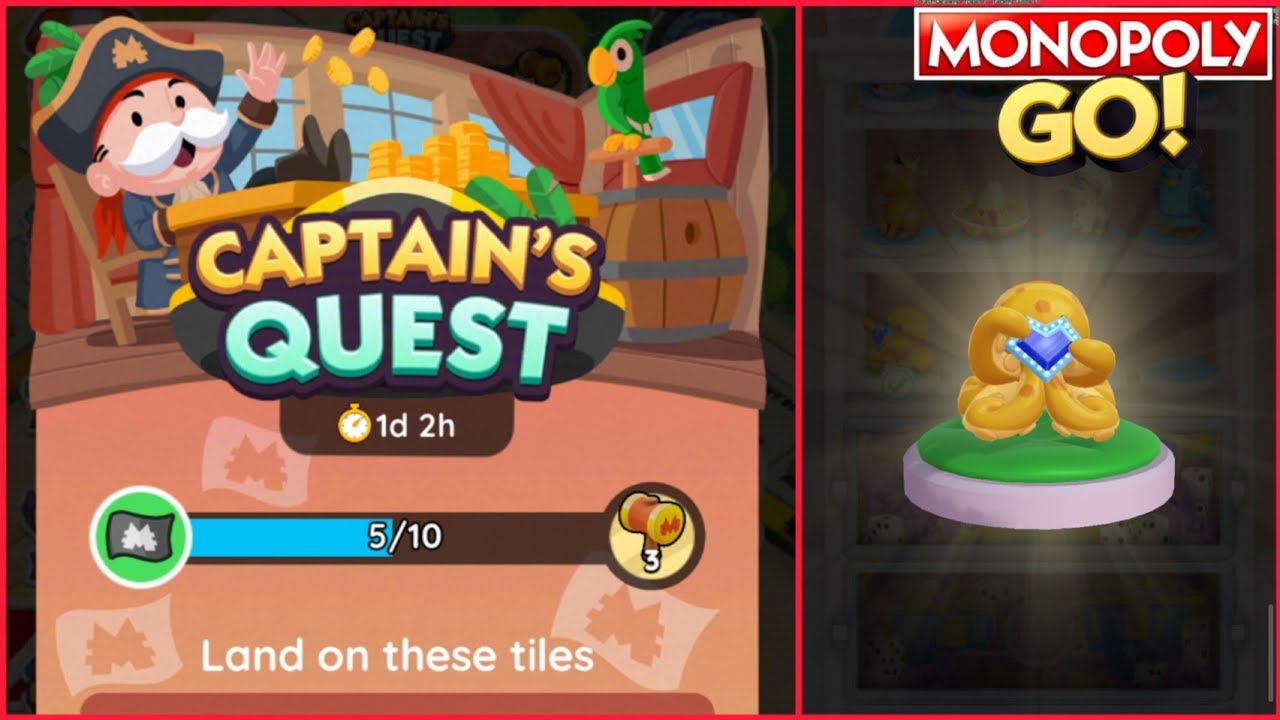 Monopoly Go! 1000x HighRolls Gameplay- Captain's Quest Event Complete # ...
