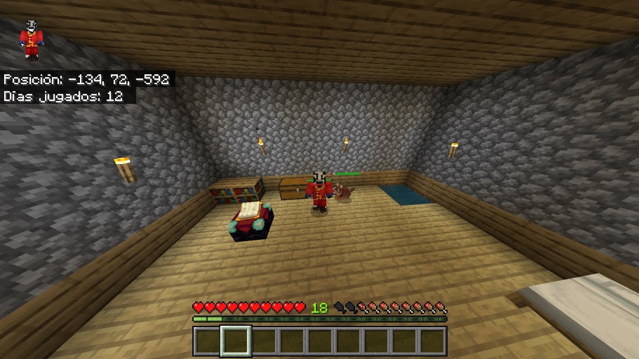 Jugando Minecraft Bedrock un rato - YouTube