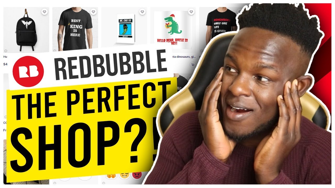 The Perfect Redbubble shop?! [LIVE STREAM] | Redbubble Shop Reviews #18 ...