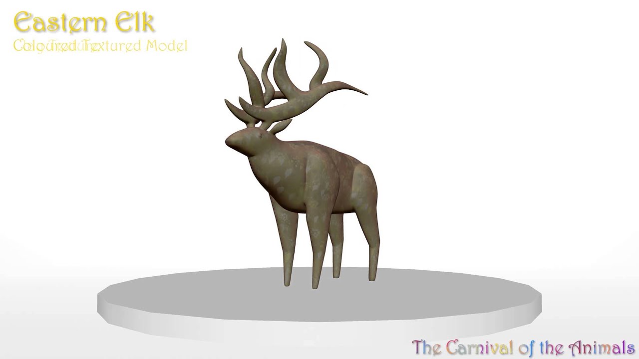 The Carnival of the Animals character turnarounds - YouTube