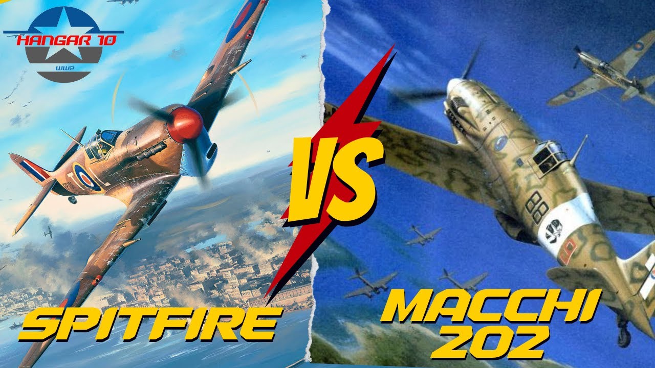 Spitfire VS Macchi M.C. 202 Folgore | ¿Cuál era mejor? - YouTube