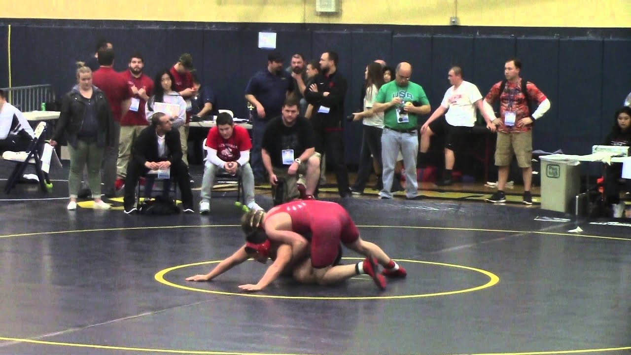 Brian Barnes 220lb Semi Final@Larry Owings Invite 12/19/15 - YouTube