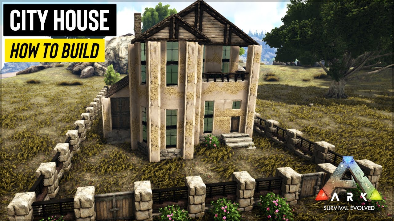 Ark: City House - How To Build - YouTube