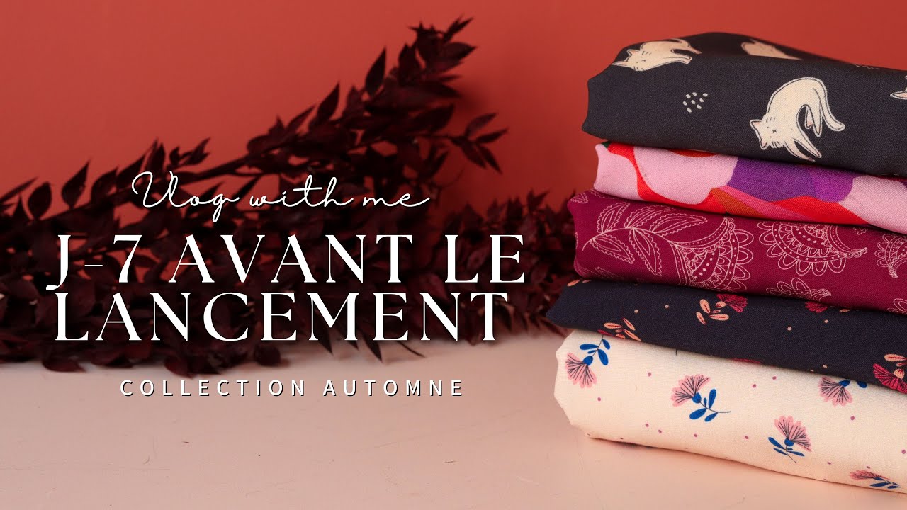 Vlog with me : J-7 avant le lancement de notre collection automne - YouTube