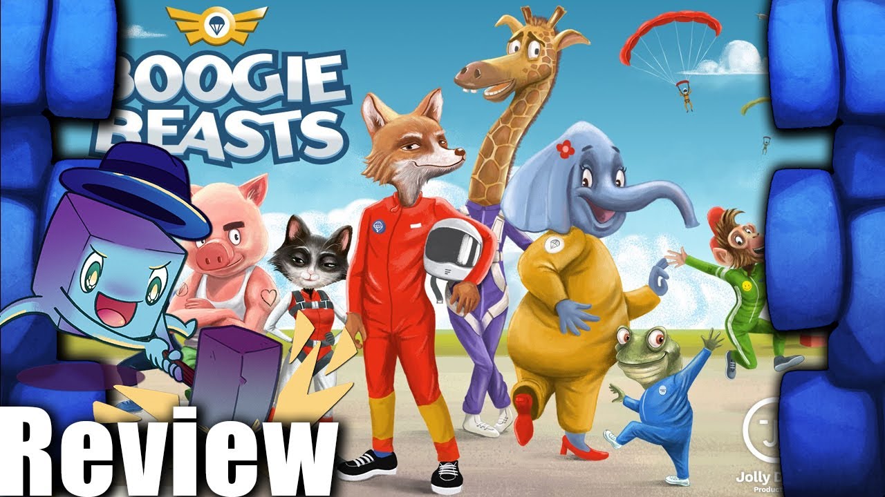 Boogie Beasts Review - with Tom Vasel - YouTube
