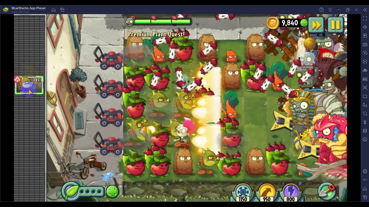 Apple Mortar vs All Gargantuar-Plants Vs. Zombies 2 - YouTube