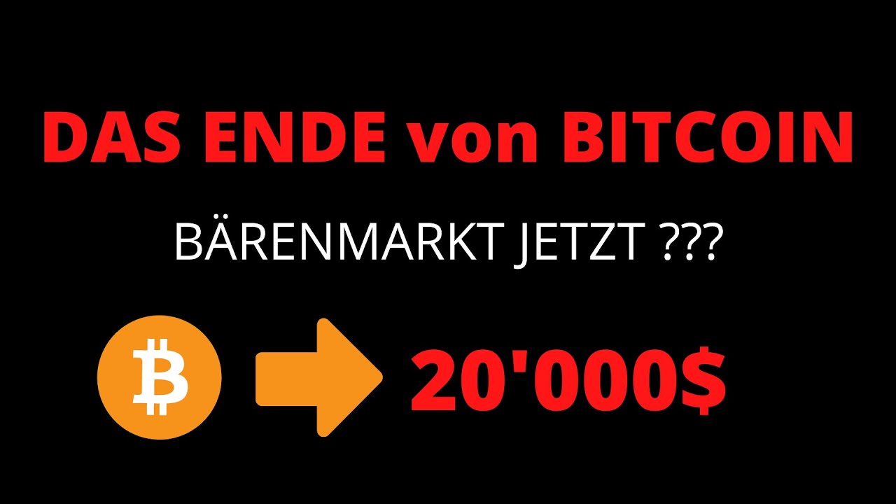 Bitcoin Auf 20000 😱 Kommt Jetzt Der BÄrenmarkt Krypto Crash Dezember
