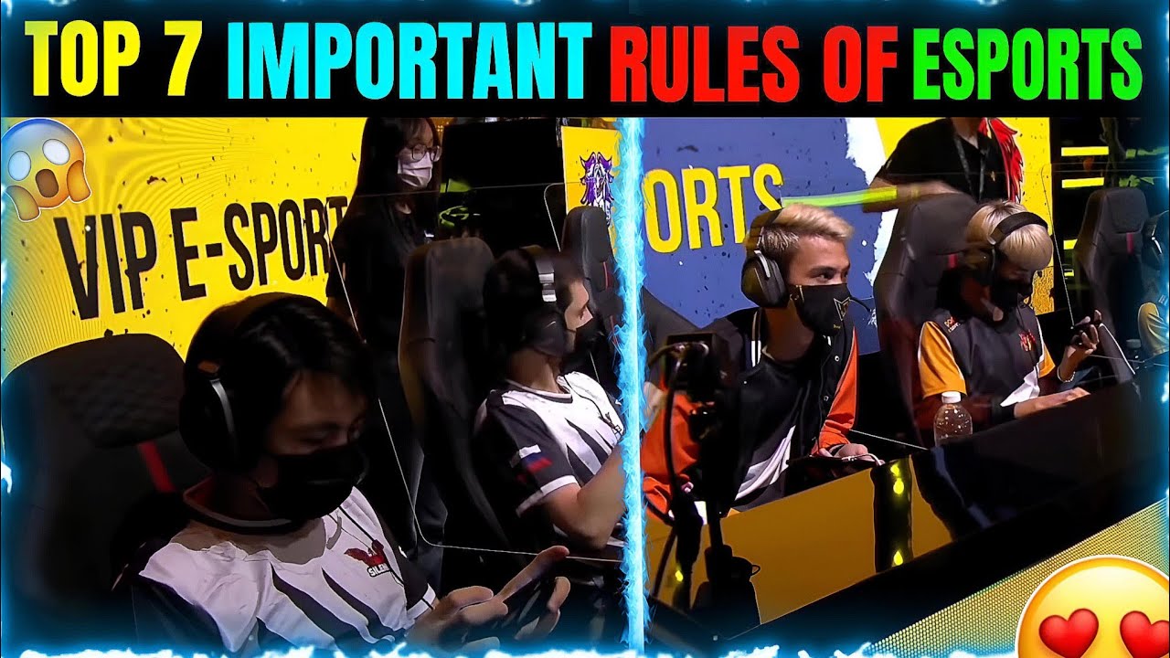 TOP 7 IMPORTANT RULES OF FREE FIRE INDIA ESPORTS🔥😍HOW TO PLAY ESPORTS ...