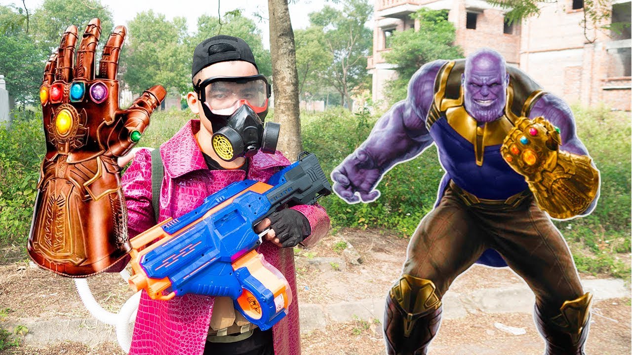 Battle Nerf War: Commando X Team Nerf Guns Robbers Group DIAMOND HAND ...