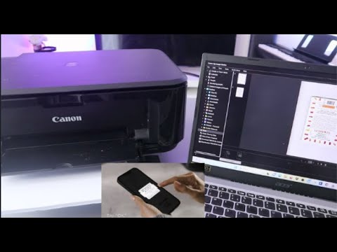 How To Scan A Document In Canon Printer? - YouTube