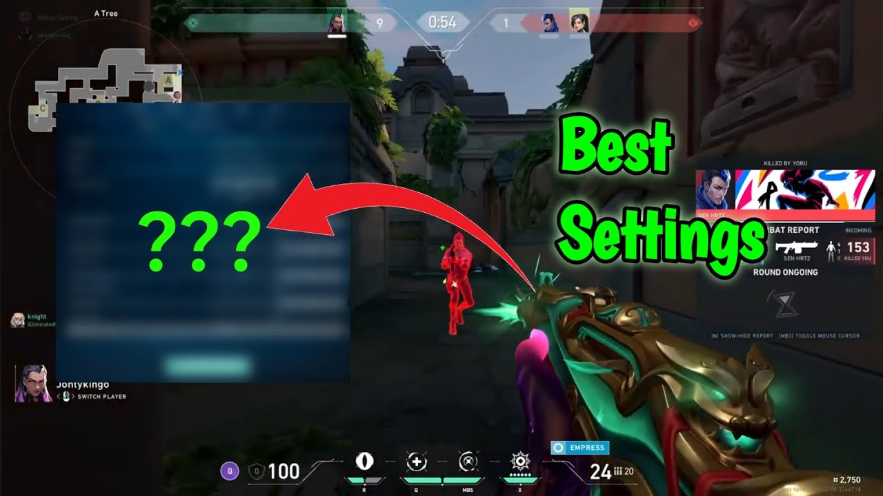 Best Valorant Settings...(PRO's use These) - YouTube