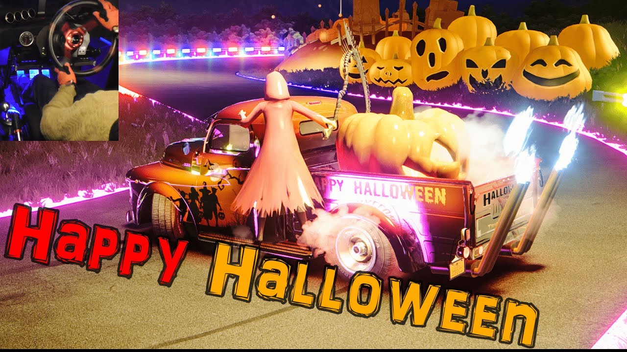 Halloween is a Drifting Party | Dodge B-Series | AssettoCorsa - YouTube
