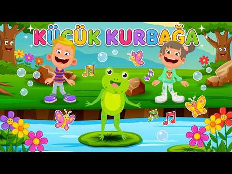 🐸Küçük Kurbağa | Hareketli Şarkılar | Eğlenceli ve Eğitici Çocuk Şarkıları | Hey Minik Yıldız