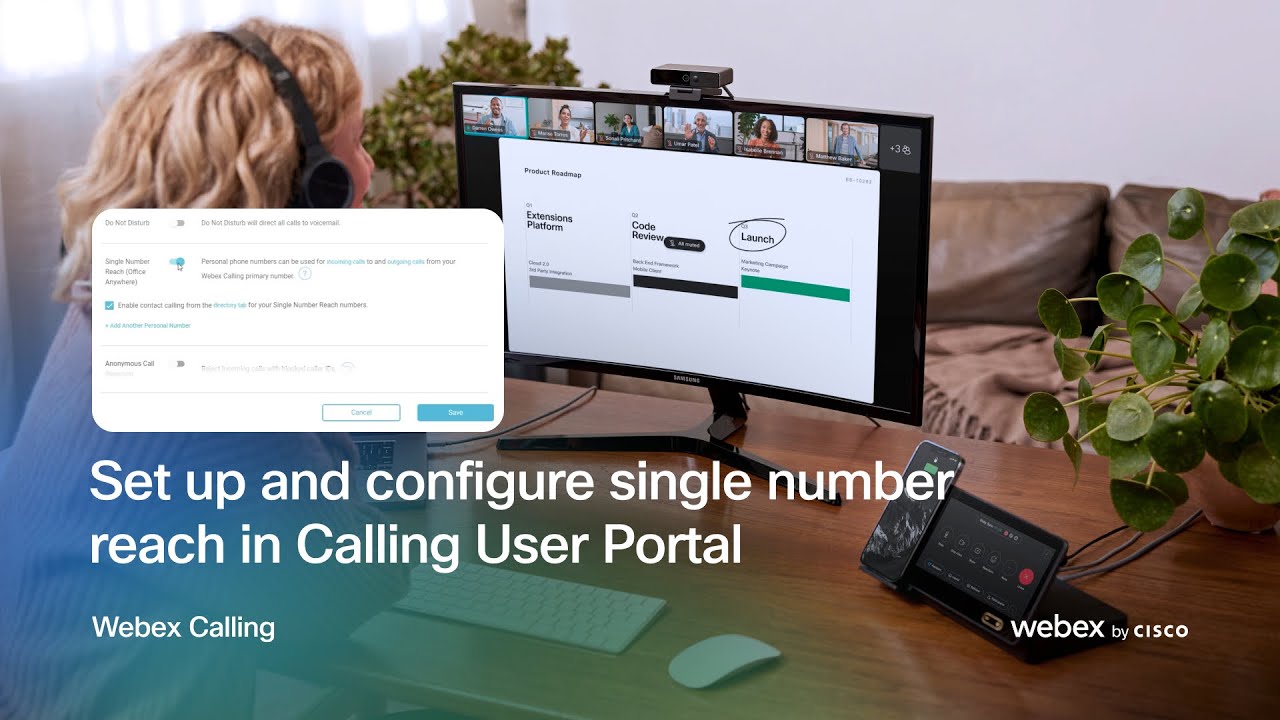 Set up and configure single number reach - YouTube