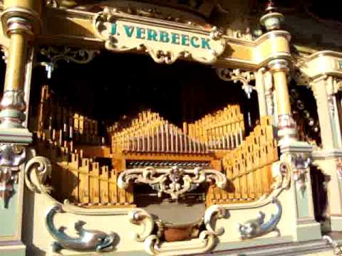 118 key Verbeeck Concert Organ "Victory" plays 'Stayin' alive' - YouTube