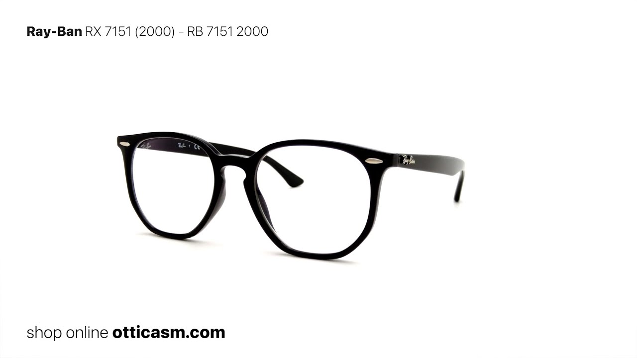Ray-Ban RX 7151 (2000) - RB 7151 2000 - YouTube