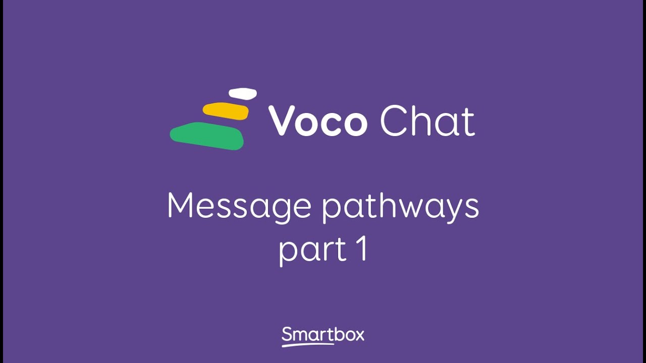 Voco Chat - message pathways (part 1) - YouTube