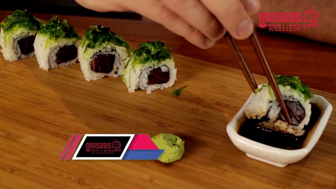 Banyak Orang Yang Salah, Ternyata Ini Cara Makan Sushi Yang Benar | masbosTV - Kuliner - YouTube