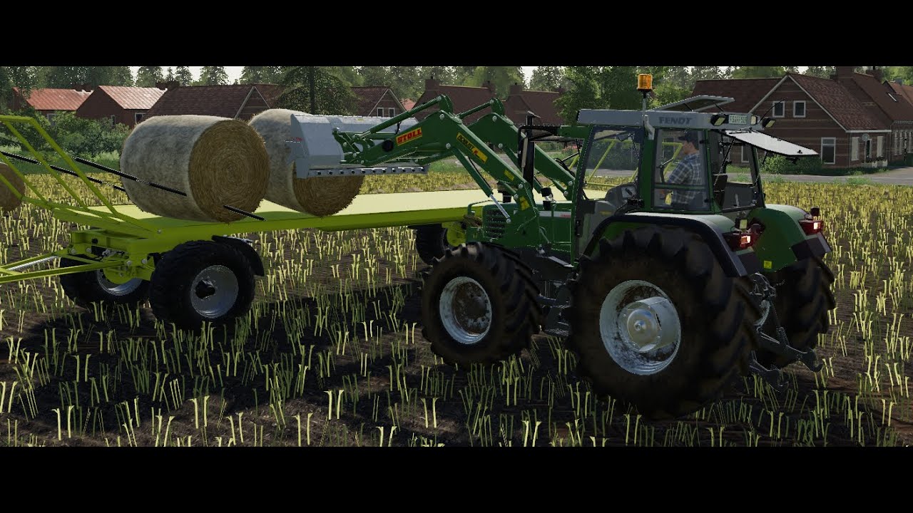 LS19 Kleines Land V2 #5 Das Stroh muss noch vom Feld - YouTube