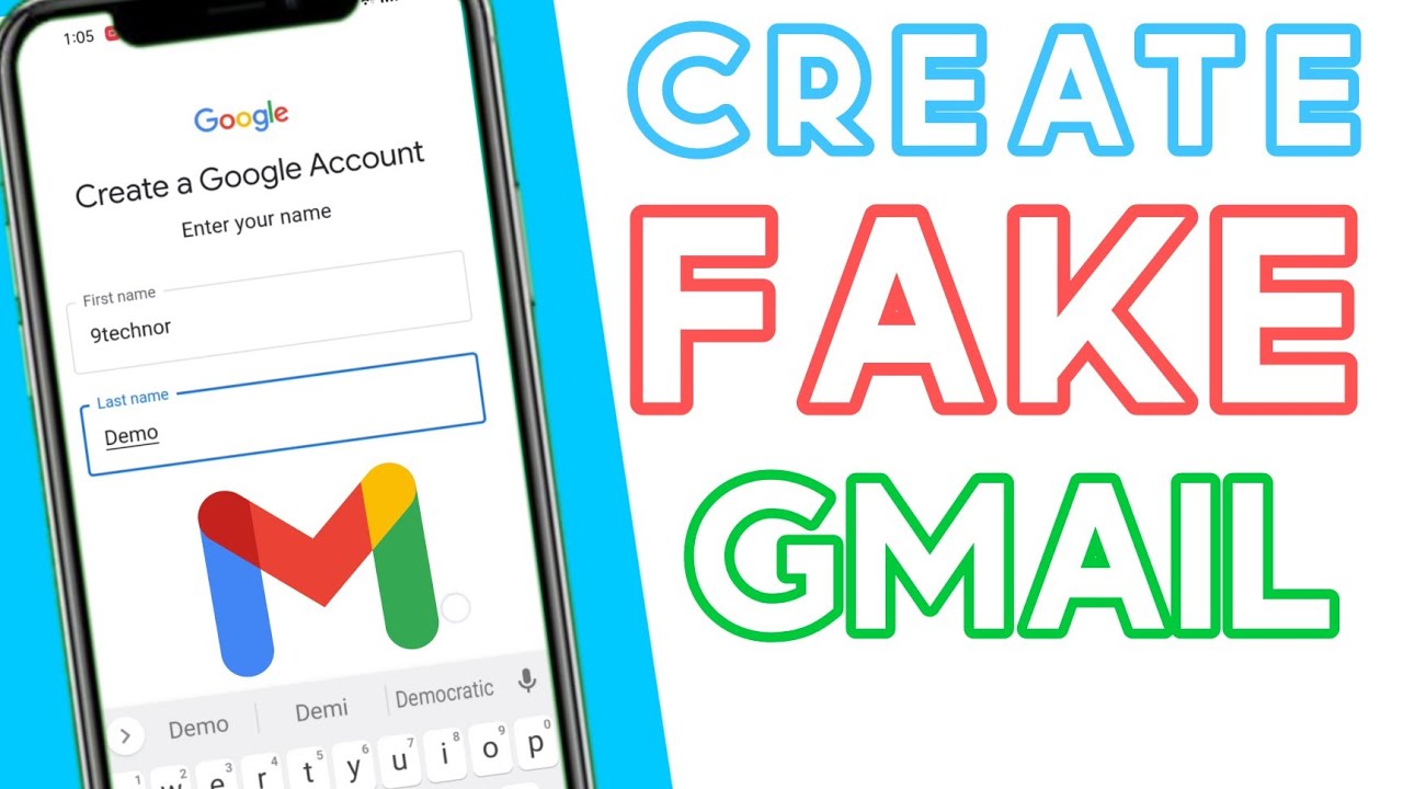 how to create fake gmail without phone number | make fake gmail id ...