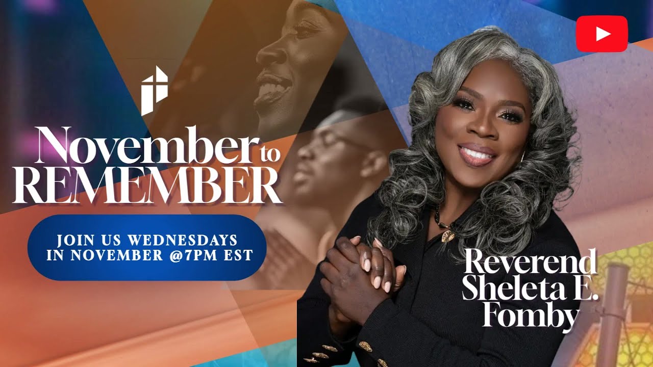 Rev. Sheleta Fomby | You Were Pierced For A Purpose “November to ...