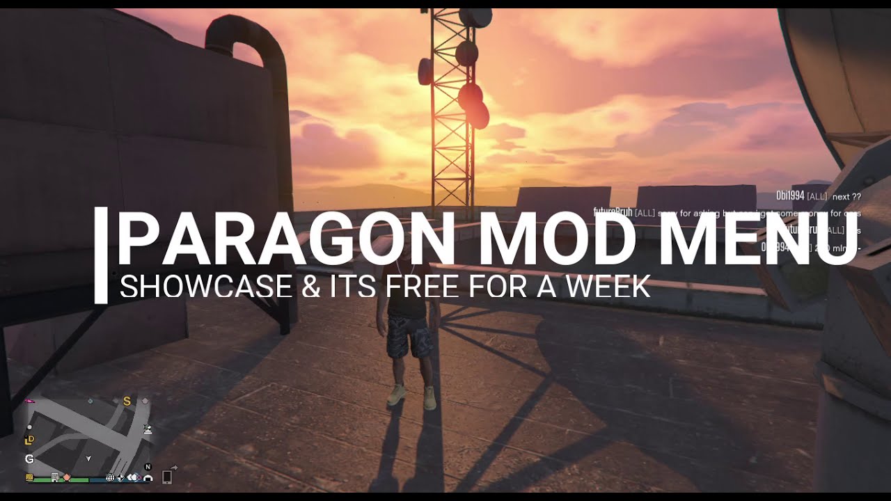 GTA ONLINE : PARAGON MOD MENU SHOWCASE- FREE DOWNLOAD - YouTube