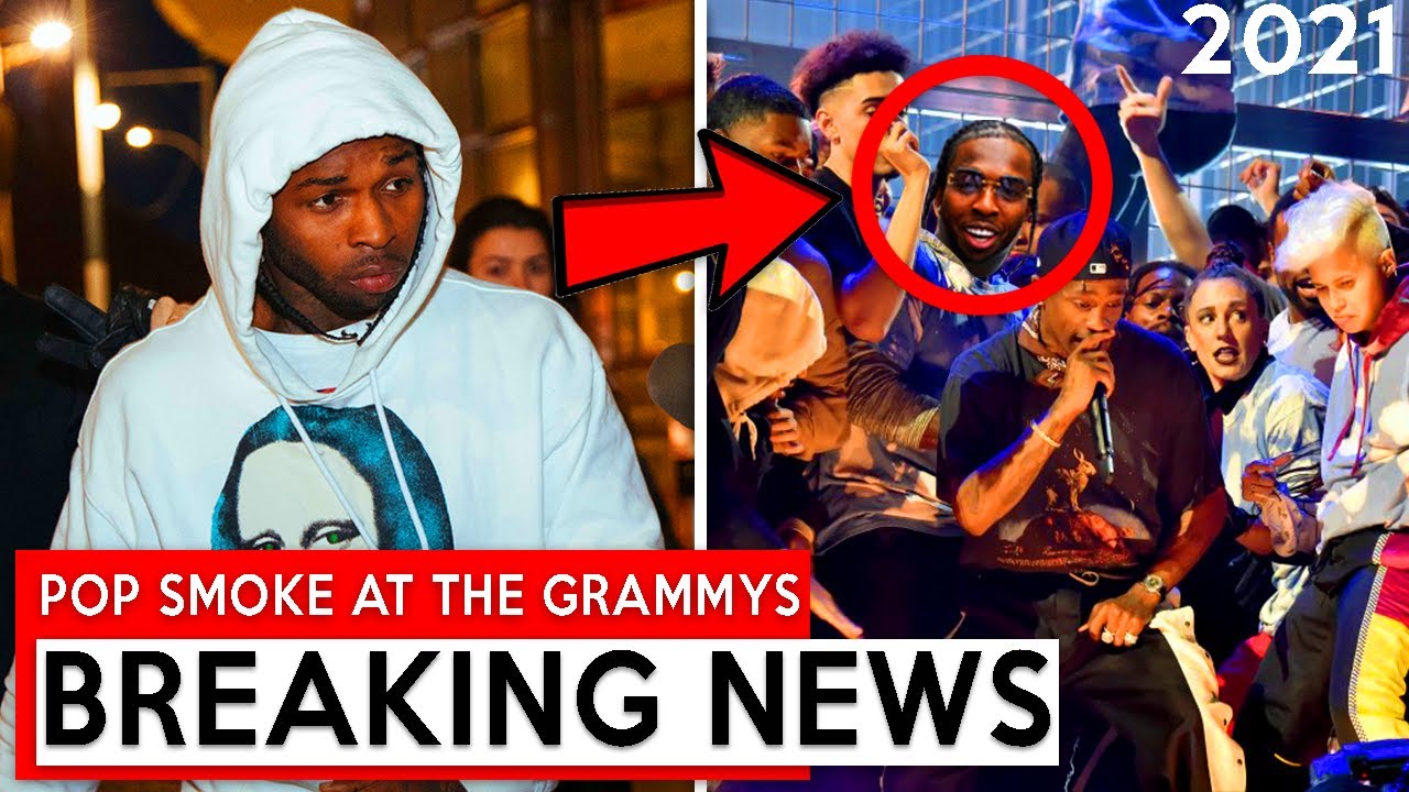Pop Smoke SPOTTED ALIVE At The 2021 GRAMMY Awards Show... - YouTube