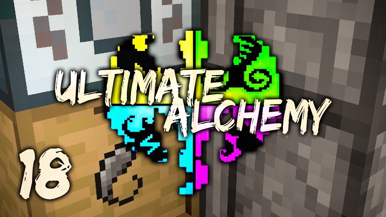 Ultimate Alchemy Modpack Ep. 18 Wither Skull Automation - YouTube