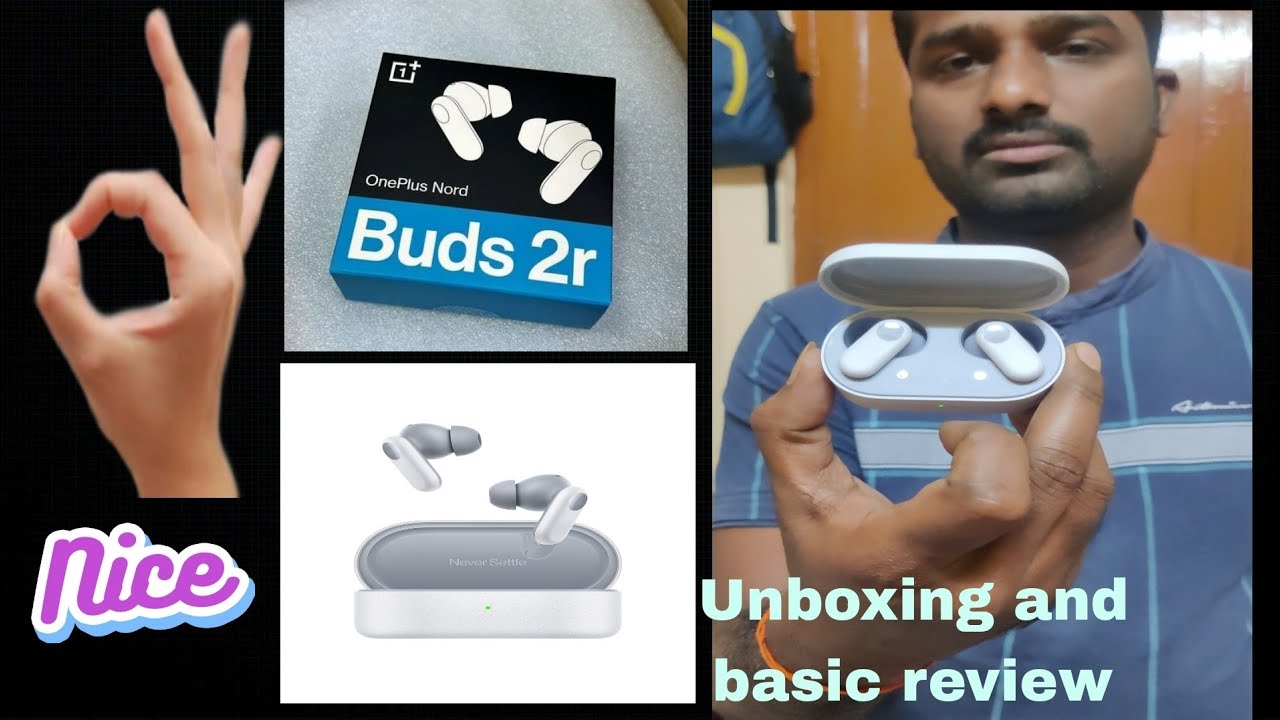 One plus earbuds 2r Unboxing and basic review - YouTube