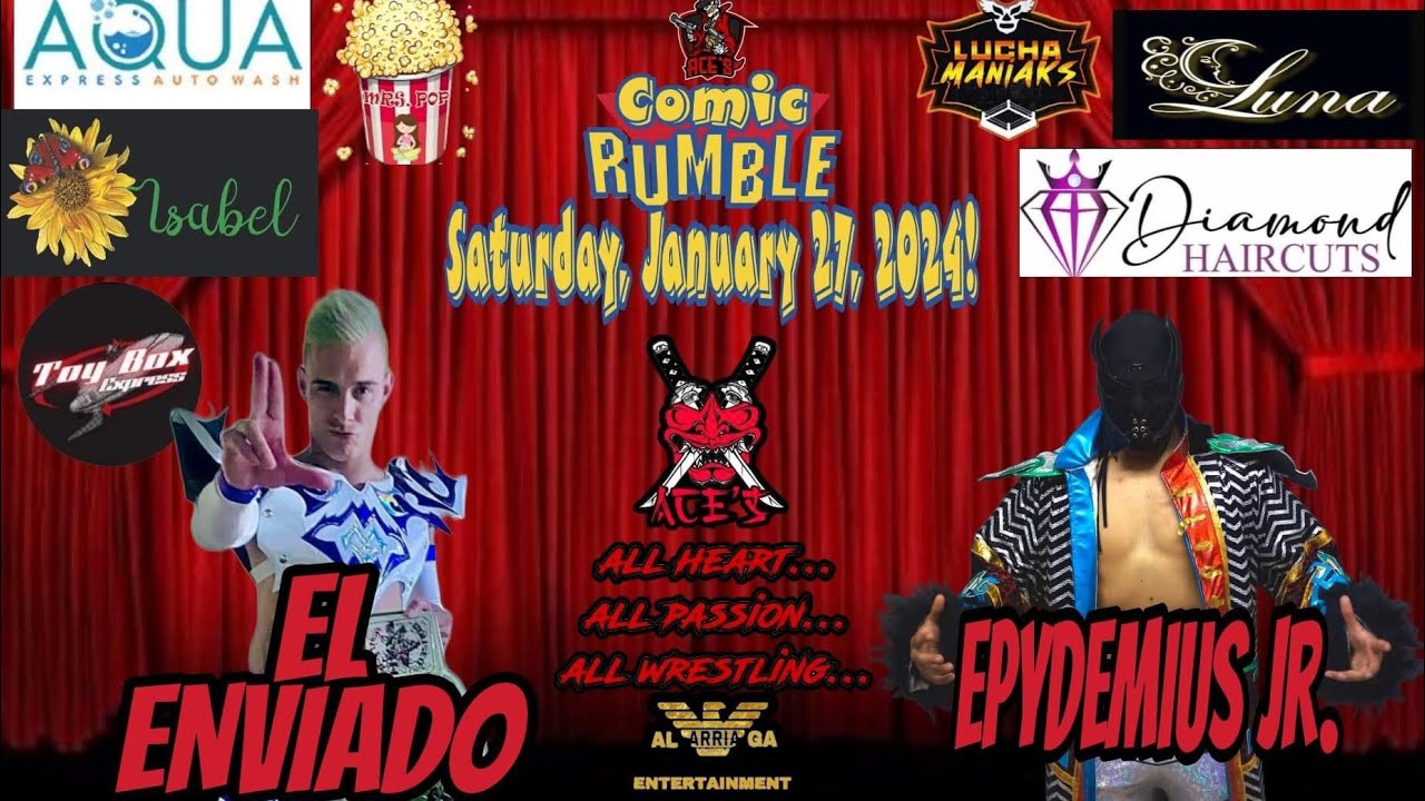 El Enviado VS. Epydemius Jr. (Coliseo Houston Championship) - YouTube