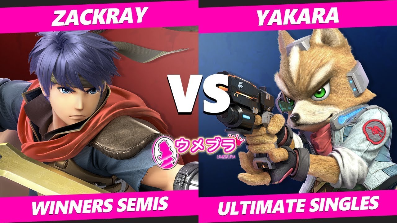 Japan Smash Ultimate Tournament - GW | Zackray (Ike) Vs. Yakara (Fox ...