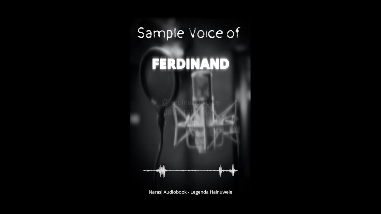 Narration Demo - The Legend of Princess Hainuwele - YouTube