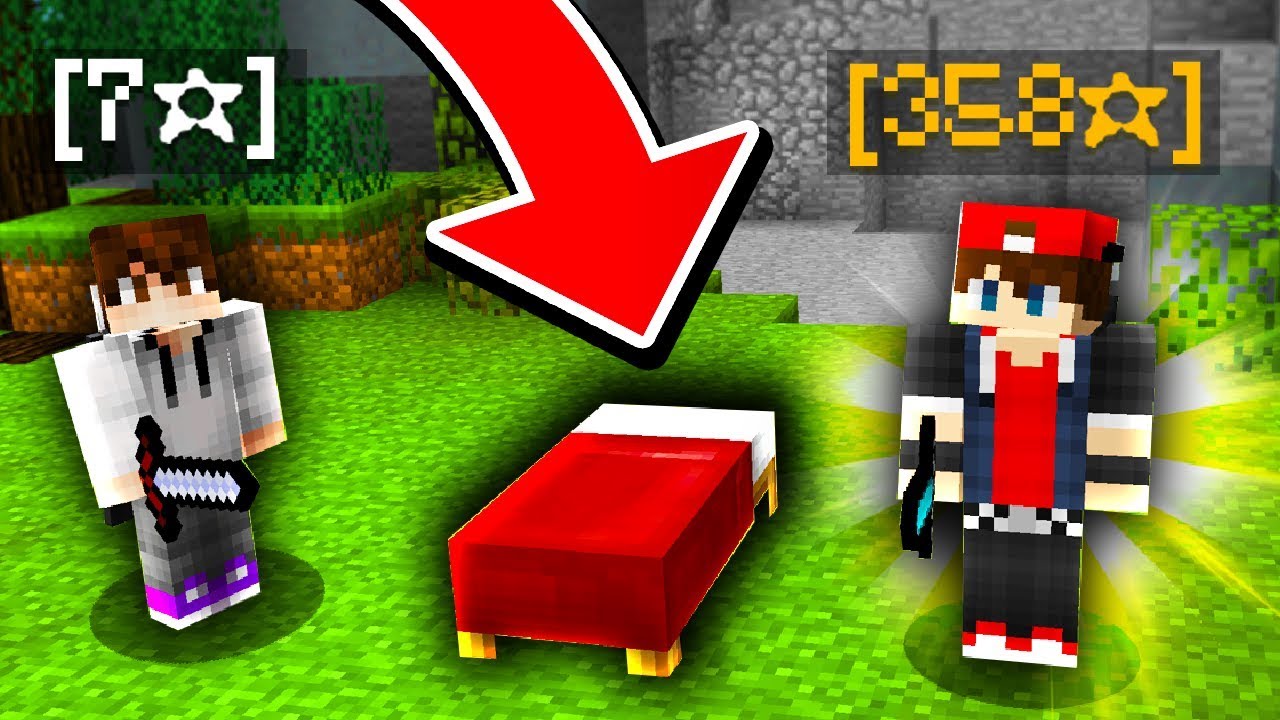 CARRIED BY TOP RANKED MINECRAFT BED WARS PLAYER! *350 STAR* - YouTube
